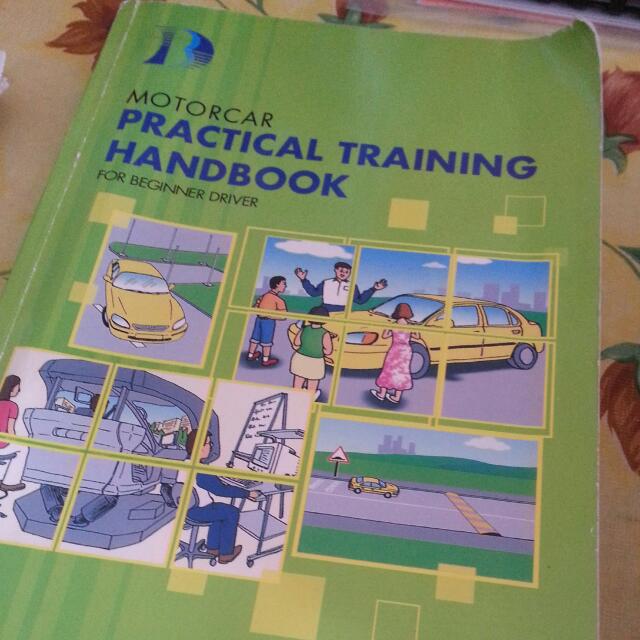 BBDC Motorcar Practical Training Book (Class 3 - Manual Car), Hobbies ...