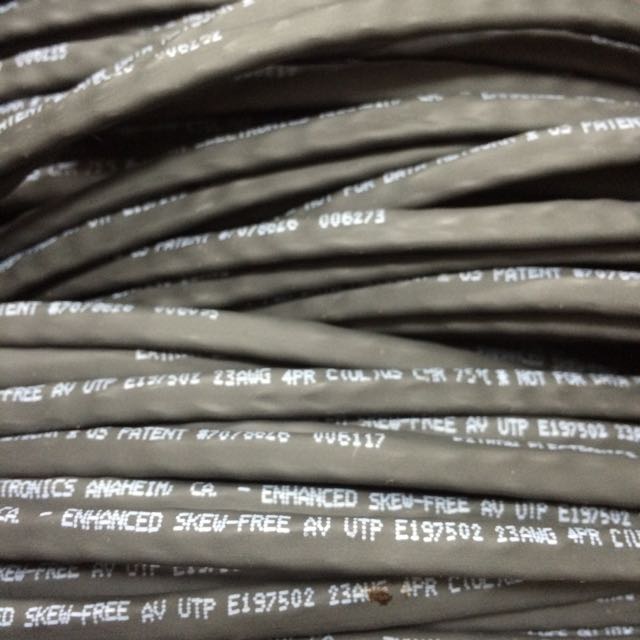 Reserved - Extron Enhanced Skew-Free AV UTP E197502 23AWG 4PR 100' (30 ...