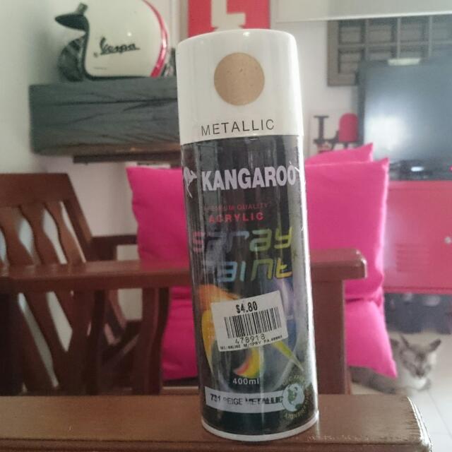 Kangaroo Premium Quality Acrylic Spray Paint (Brand NEW), Hobbies ...