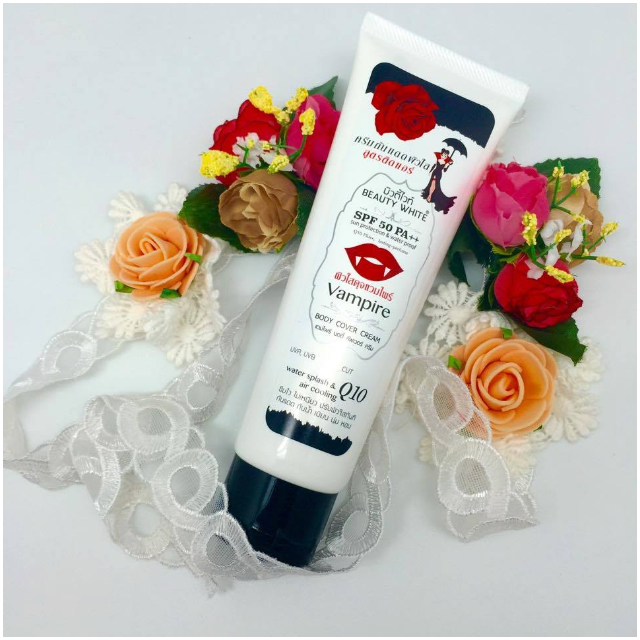 Beauty White Vampire Body Cover Cream SPF 50PA+++, Beauty & Personal ...
