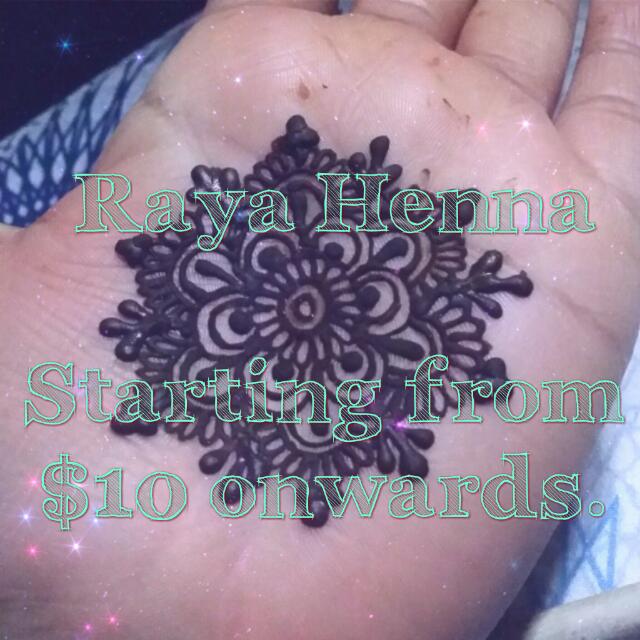 Hari Raya Henna, Hobbies & Toys, Stationery & Craft, Occasions & Party ...