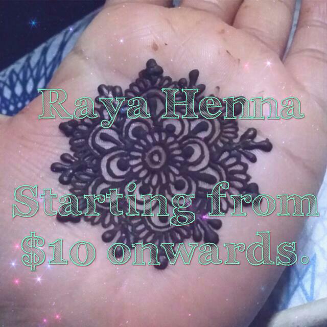 Hari Raya Henna, Women's Fashion, Dresses & Sets, Traditional & Ethnic ...