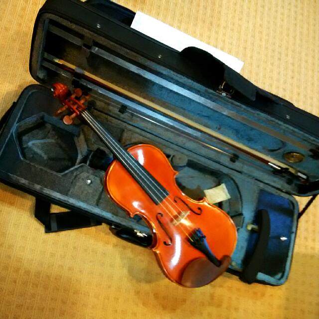 Synwin SV 3001 4/4 Handmade Violin, Hobbies & Toys, Music & Media ...