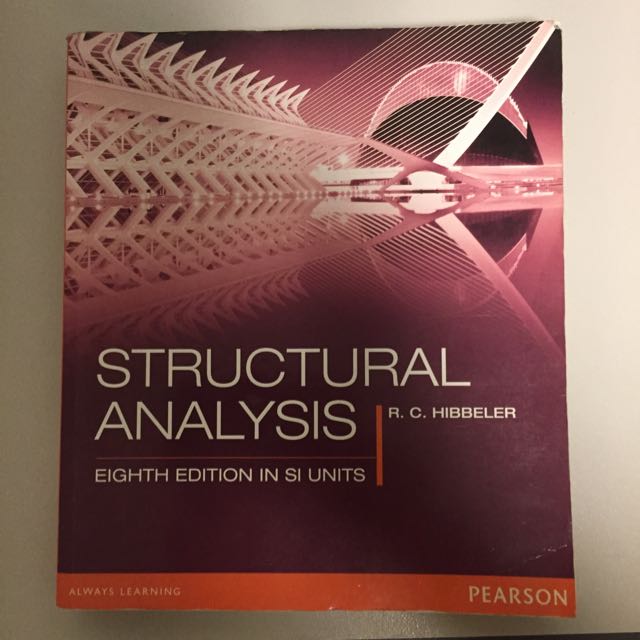CE3155 Structural Analysis Textbook R C Hibbeler, Hobbies & Toys, Books ...
