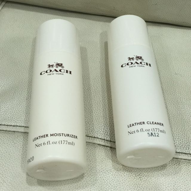 Coach Leather Cleaner & Moisturizer, Luxury, Bags & Wallets on Carousell