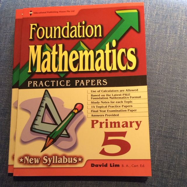 Foundation P5 Math Book, Hobbies & Toys, Books & Magazines, Assessment ...
