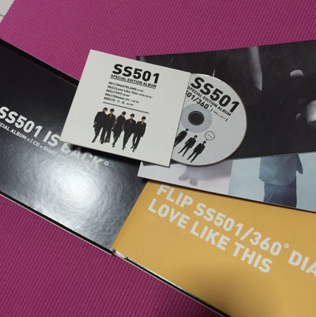 [ORIGINAL] SS501 - Rebirth: Special Edition Album, Hobbies & Toys ...