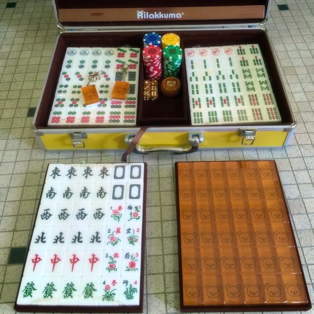 Rilakkuma Mahjong Set, Hobbies & Toys, Toys & Games on Carousell