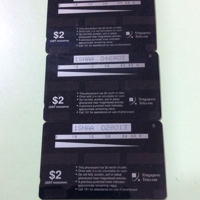 Vintage NUS 90th Anniversary Phone Card (unused)., Hobbies & Toys ...