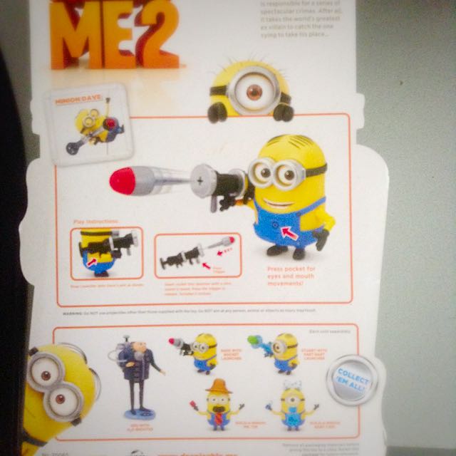 Despicable Me2 Dave With Rocket Launcher (Deluxe Action Figure ...