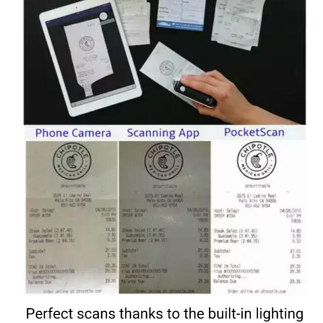 Dacuda PocketScan – The World‘s Smallest Wireless Scanner, Computers & Tech, Parts & Accessories ...