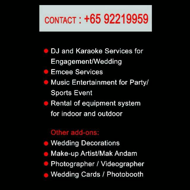 DJ/Emcee & Entertainment Services, TV & Home Appliances, TV & Entertainment, TV Parts ...