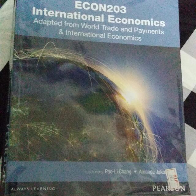 RESERVED ECON203 International Economics (IEB) Textbook, Hobbies & Toys ...