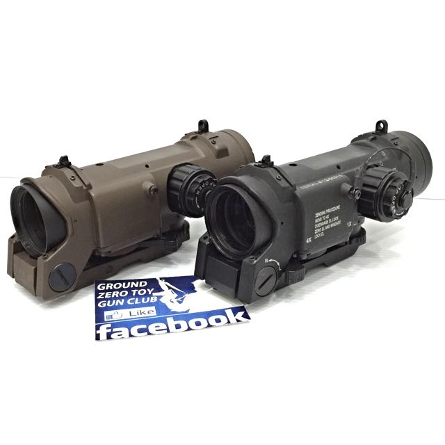 Elcan Specter 4X Magnification Aiming Scope For Toy Gun And Nerf, Toys ...