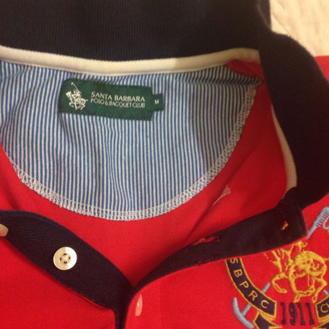 Polo Tee Gior Dano /santa Barbara Polo Rac, Women's Fashion, Tops ...
