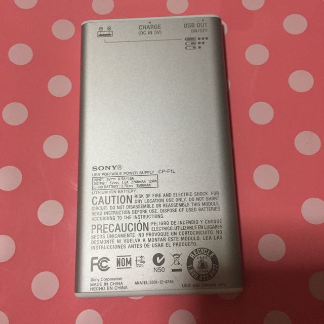 Sony Power Bank, Computers & Tech, Parts & Accessories, Cables ...