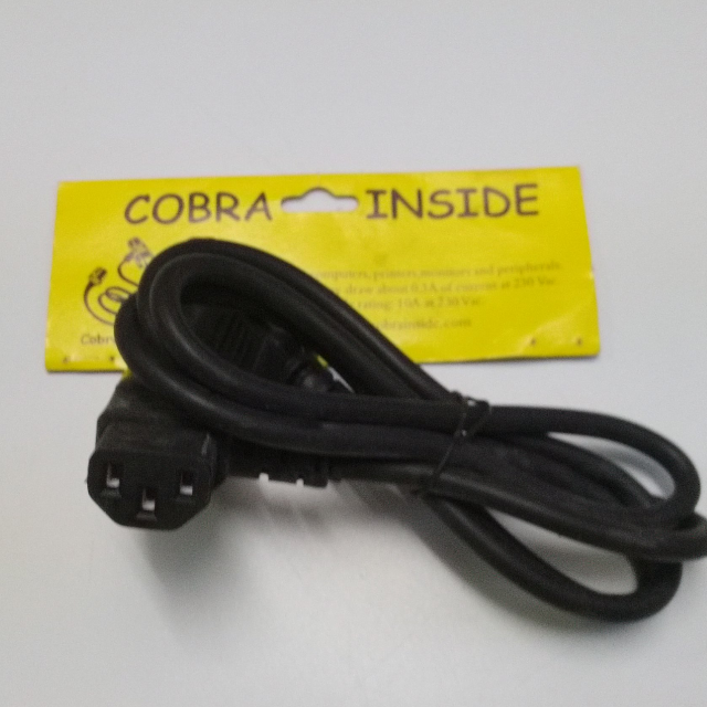 Twin head power cable, Computers & Tech, Parts & Accessories, Cables ...