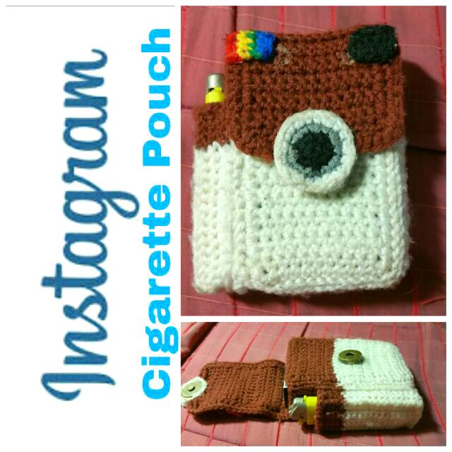 Instagram-inspired Handcrocheted Cigarette Case, Hobbies & Toys ...