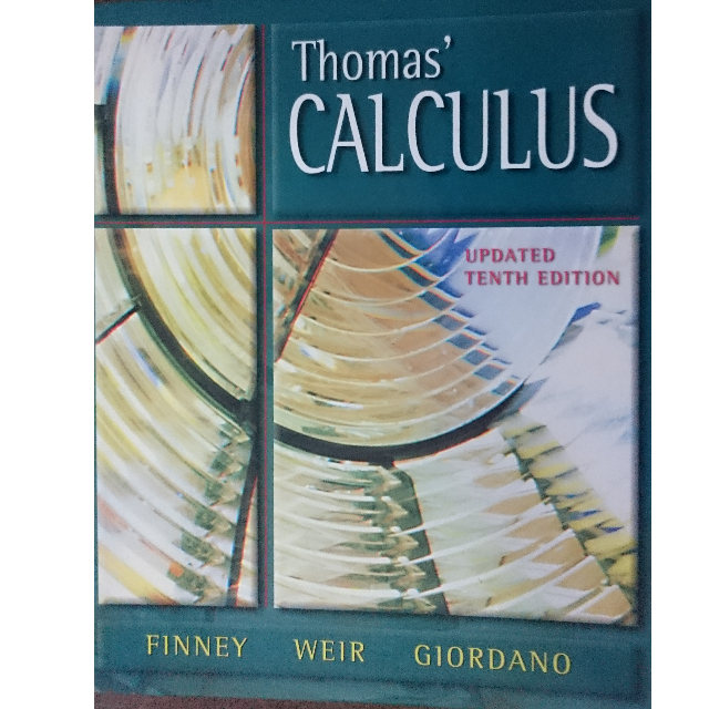 Thomas Calculus 10th Edition, Hobbies & Toys, Books & Magazines ...