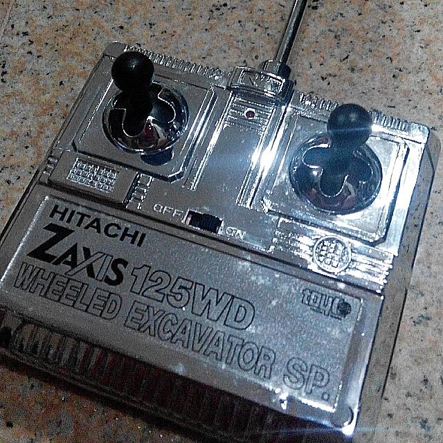 Hitachi Special Version RC Zaxis 125WD Wheeled Excavator, Hobbies ...