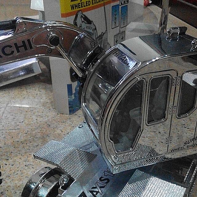 Hitachi Special Version RC Zaxis 125WD Wheeled Excavator, Hobbies ...