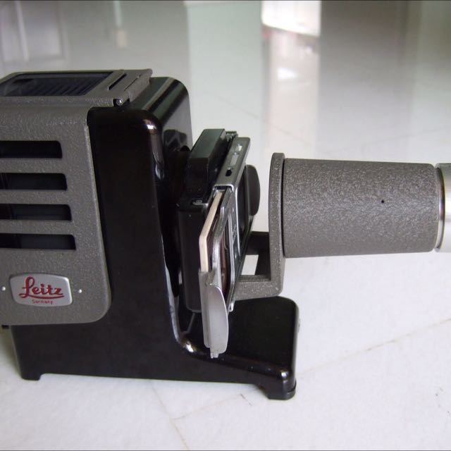 Leica Leitz Prado 150 Slide Projector, Photography, Cameras on Carousell