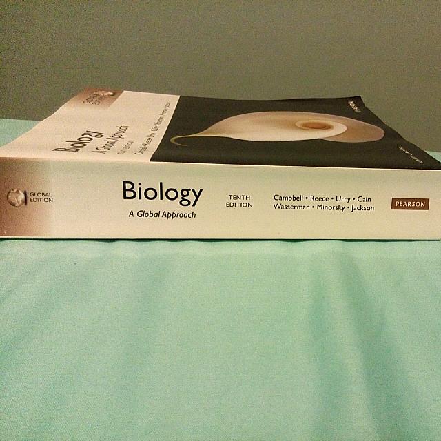 Pearson's Tenth Edition Campbell Biology Global Approach Textbook ...
