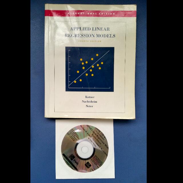 Applied Linear Regression Models 4th ed - Kutner, Nachtsheim, Neter ...