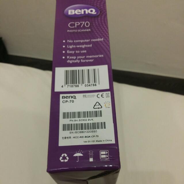 BENQ Cp70 Photo Scanner, Computers & Tech, Parts & Accessories ...