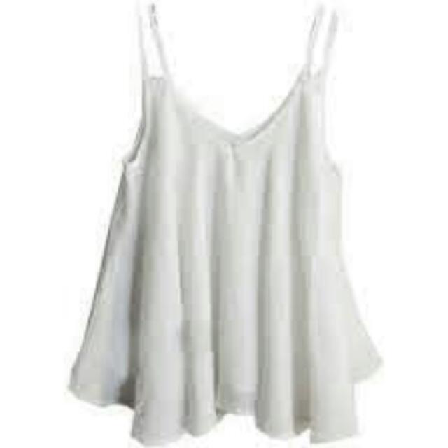 Double Strap Flutter Spag Top, Women's Fashion, Tops, Sleeveless on ...