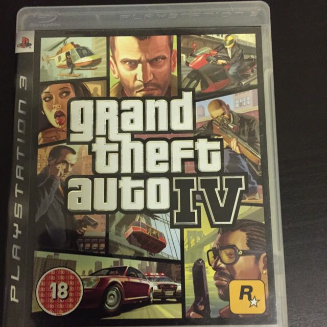 Grand Theft Auto 4 (GTA4) , PS3, Hobbies & Toys, Toys & Games on Carousell