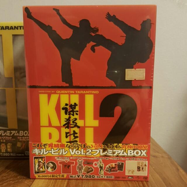 Limited Edition Japan Kill Bill DVD Box Sets Vol. 1 And Vol. 2, Hobbies ...