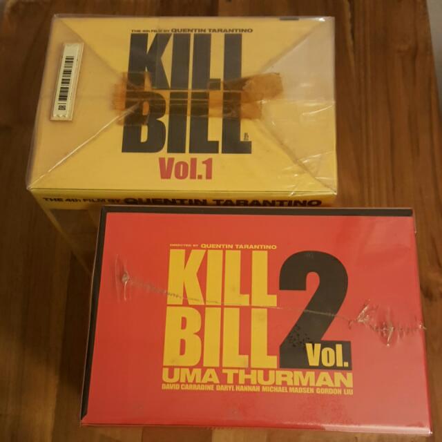 Limited Edition Japan Kill Bill DVD Box Sets Vol. 1 And Vol. 2, Hobbies ...