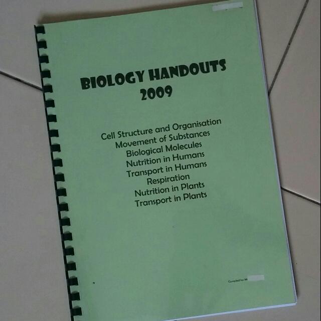 O Level Biology Notes and Practice Qn, Hobbies & Toys, Books ...