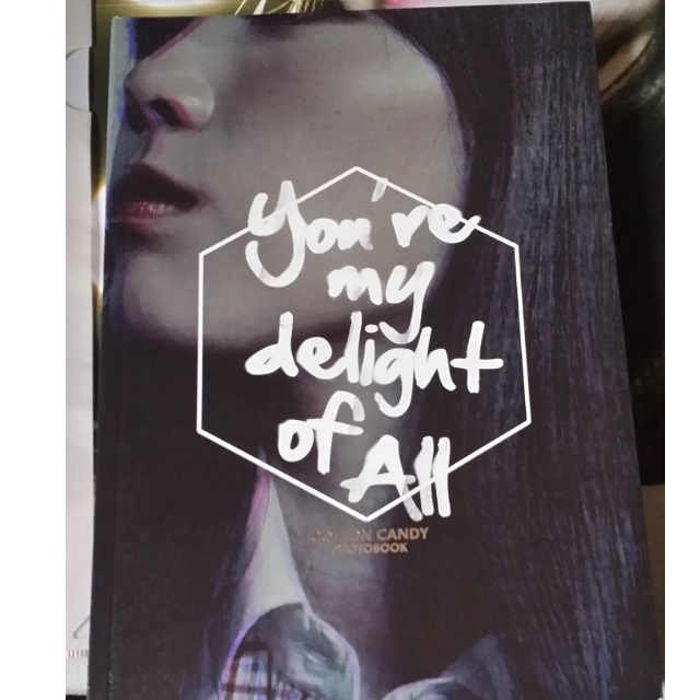 SNSD Taeyeon Cotton Candy Photobook & DVD “You’re My Delight of All ...