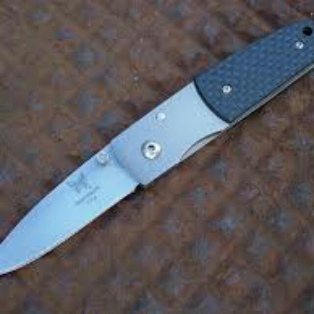 Vintage Benchmade Knife 330 Mel Pardue Titanium G10 ATS 34, Hobbies ...