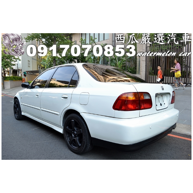 00年 HONDA K8 全車外觀基本改 認證好車 可全額貸亦可私下分期 歡迎來電預約試乘唷！, 汽車在旋轉拍賣