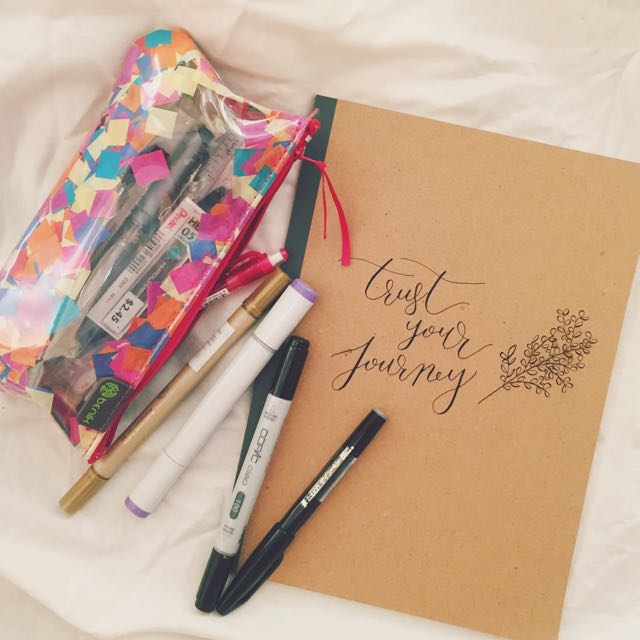 Customized Calligraphy Notebooks, Hobbies & Toys, Stationery & Craft ...