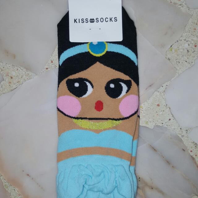 Disney Socks - Princess Jasmine, Babies & Kids, Babies & Kids Fashion ...