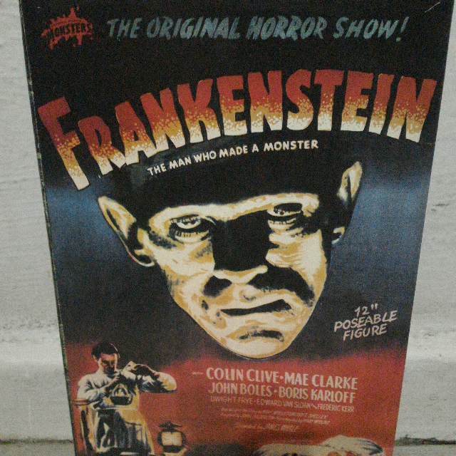 Reserved - Vintage Sideshow Frankenstein monster figure approx. 12 ...