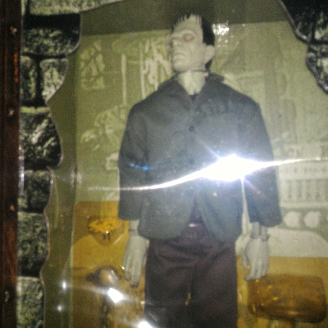 Reserved - Vintage Sideshow Frankenstein monster figure approx. 12 ...