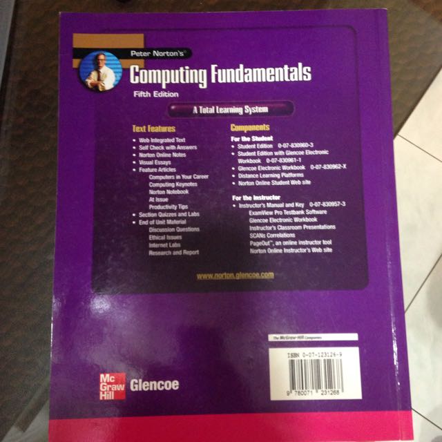 [USED] Peter Norton's Computing Fundamentals 5th Ed, Hobbies & Toys ...
