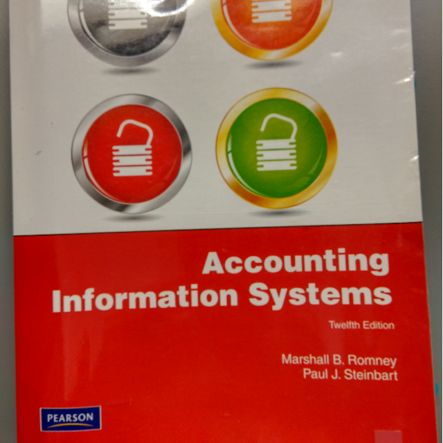 Accounting Information System (12th Edition) - AC2401 Accounting Info ...