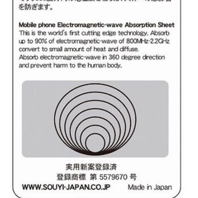 Electromagnetic wave absorption Case Sticker, Sports Equipment ...