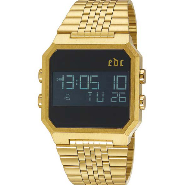 Esprit EDC Retro Digital Watch Gold, Sports Equipment, Exercise ...