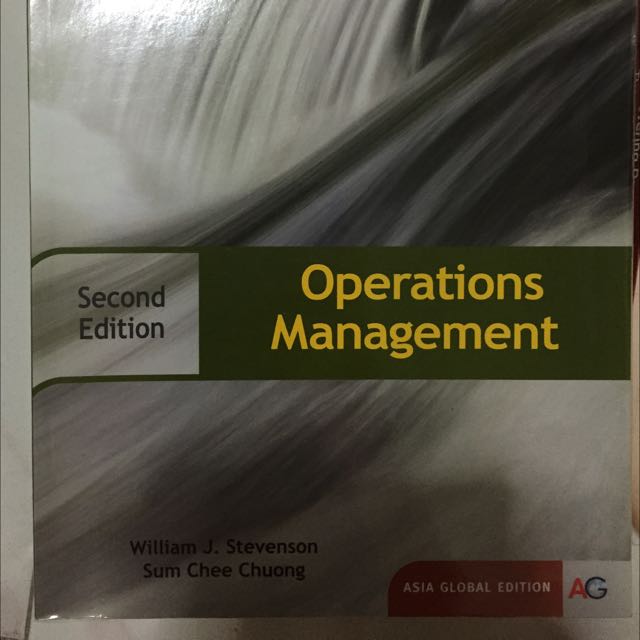 Operations Management (2nd Edition), Hobbies & Toys, Books & Magazines ...