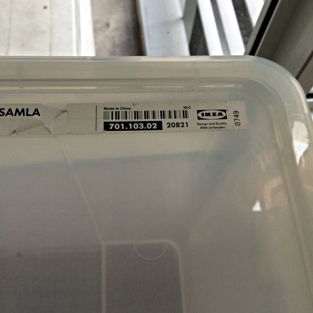 Used IKEA Containers, Furniture & Home Living, Home Improvement ...