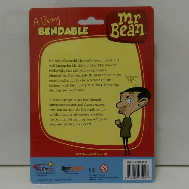 Bendable Mr Bean, Hobbies & Toys, Toys & Games on Carousell