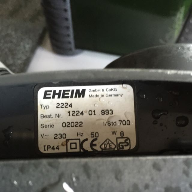 Eheim 2224 Professional Canister Pump, Pet Supplies, Homes & Other Pet ...