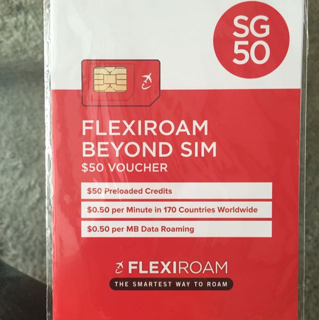 Flexiroam Sim Card, Hobbies & Toys, Memorabilia & Collectibles, Fan ...